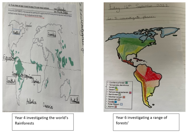 Latymer All Saints CE Primary School - Geography